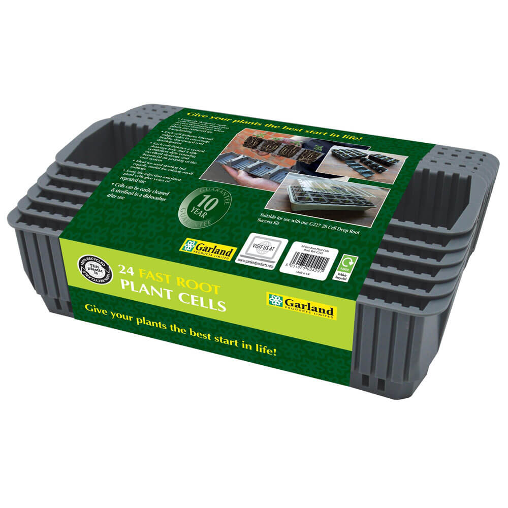Garland 24 Cell Fast Root Plant Cells – New Gardener