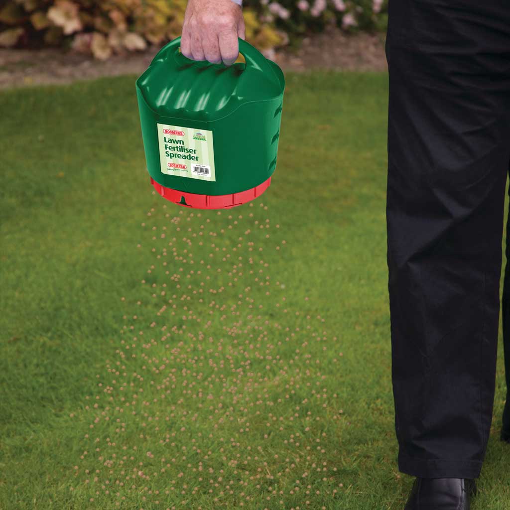 Bosmere Lawn Fertiliser Spreader – New Gardener
