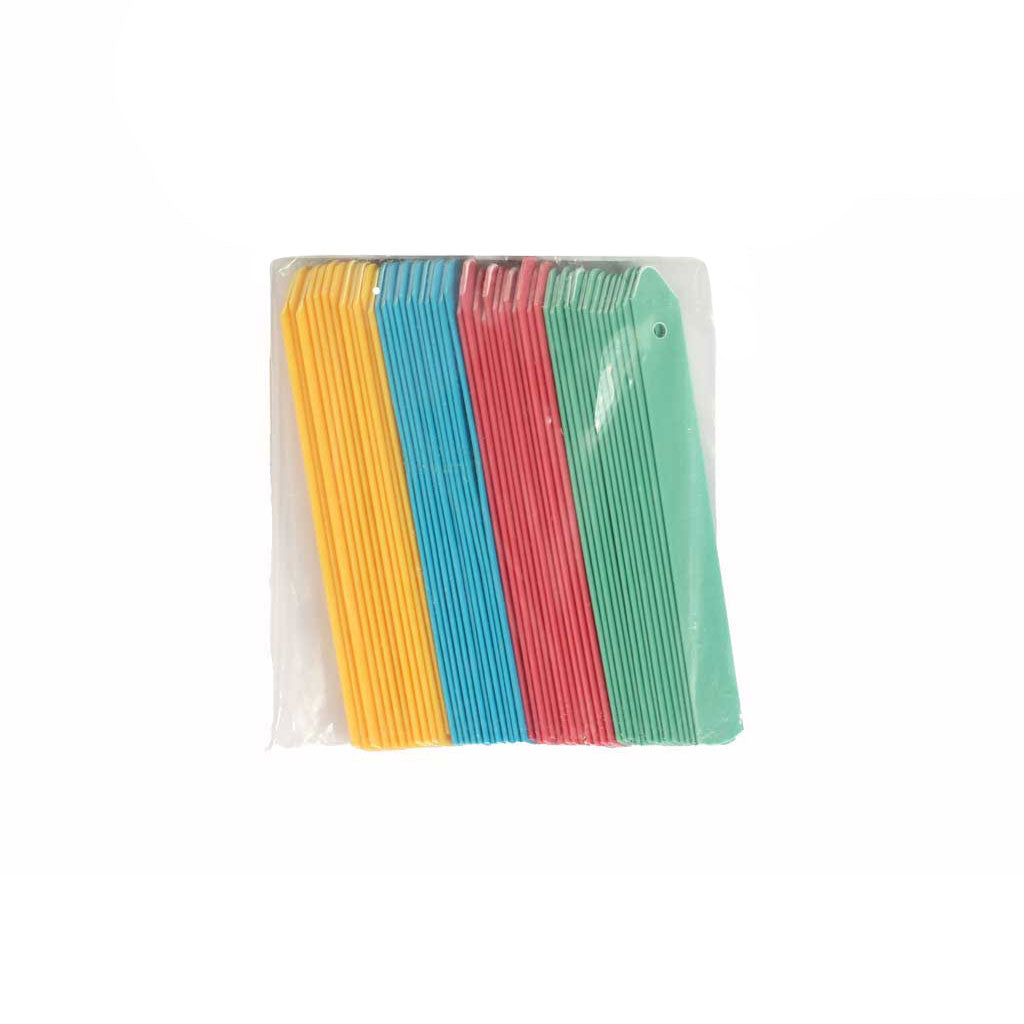 Tildenet 4" Coloured Plastic Plant Labels (Pack of 50) – New Gardener