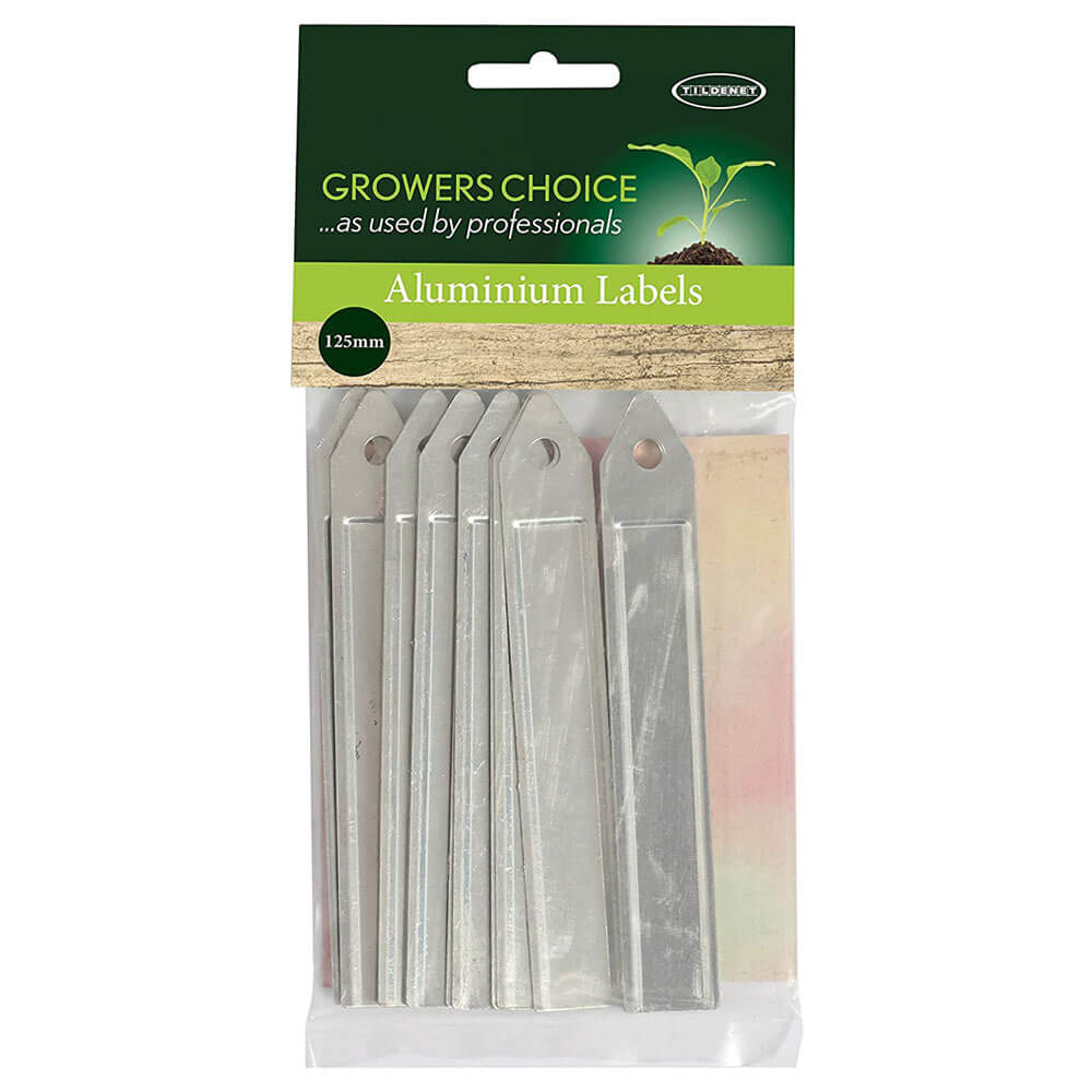 Tildenet 5" Aluminium Plant Labels (Pack of 20) – New Gardener