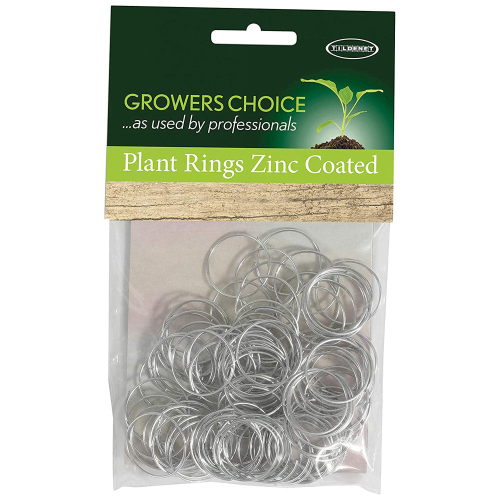 Tildenet Zinc Coated Plant Rings (Pack of 100) – New Gardener